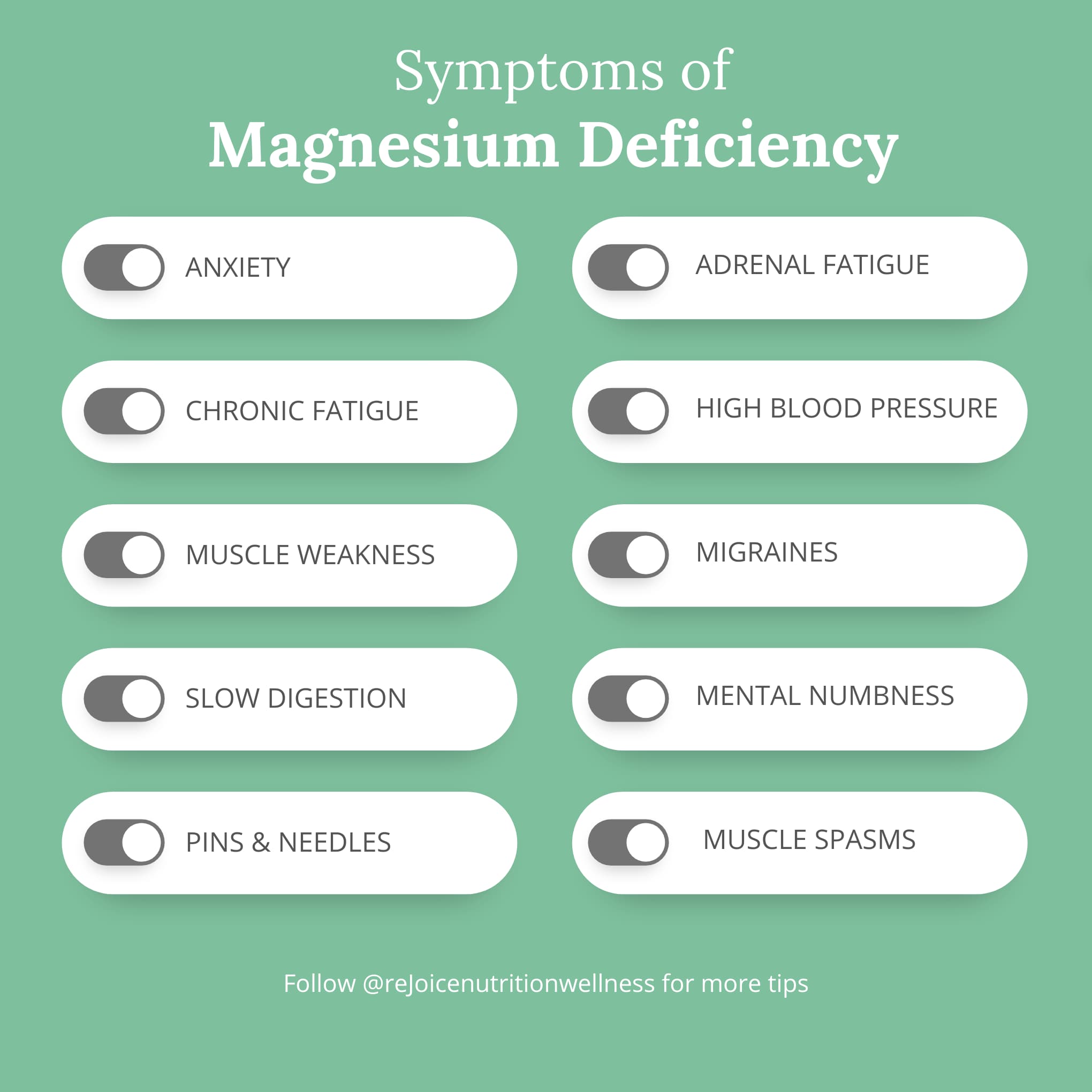 What Types of Magnesium Do You Need? – Rejoice Nutrition and Wellness